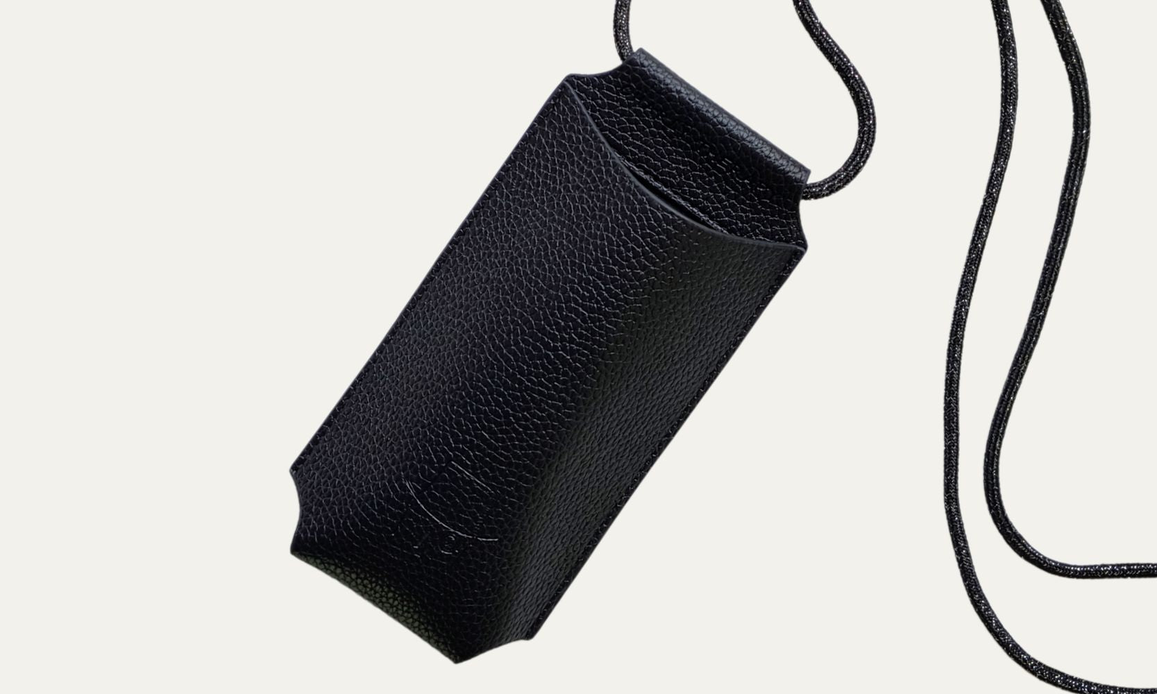 BLACK SHOULDER STRAP CASE - CHARLY THERAPY