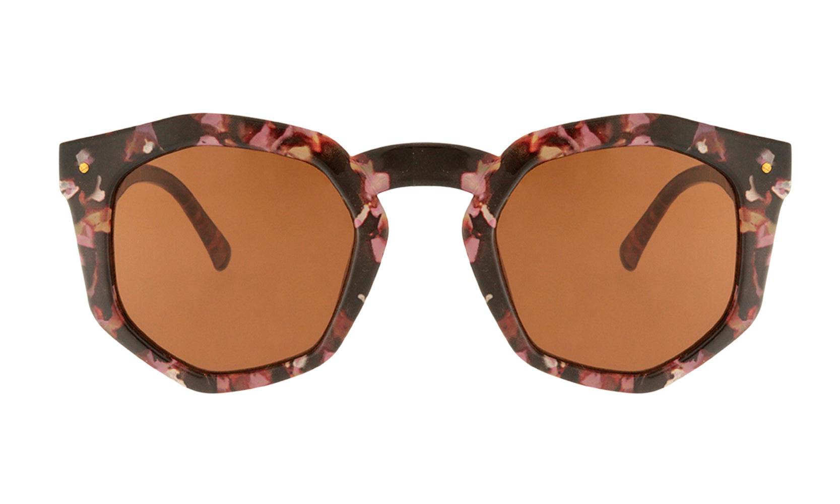 AUDREY SPRING-Hexagonal sunglasses | Charly Therapy