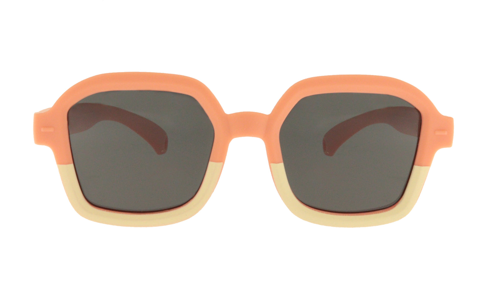 Spike Rosa - Gafas de sol cuadradas para niños | Charly Therapy